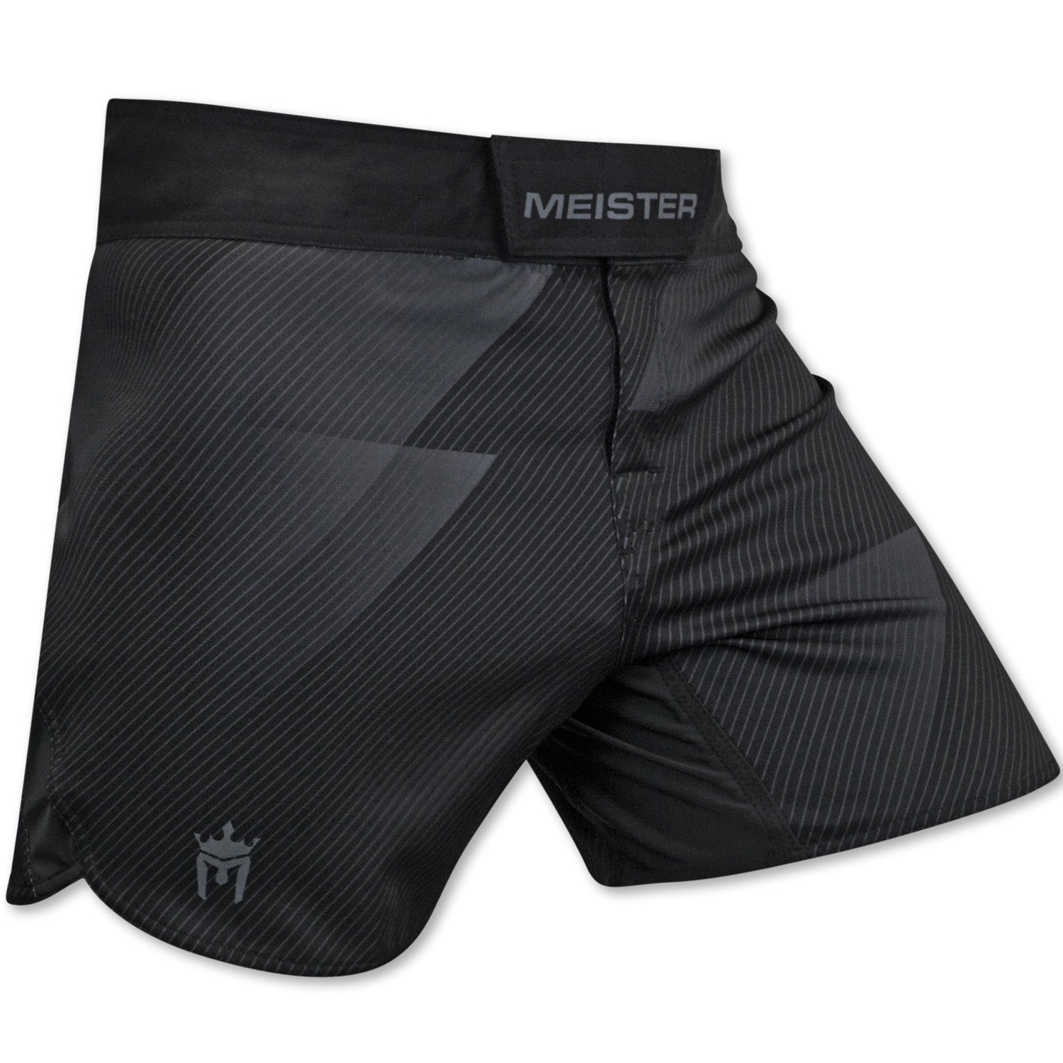 Hybrid MMA & Muay Thai Board Shorts - Black Enigma | Meister