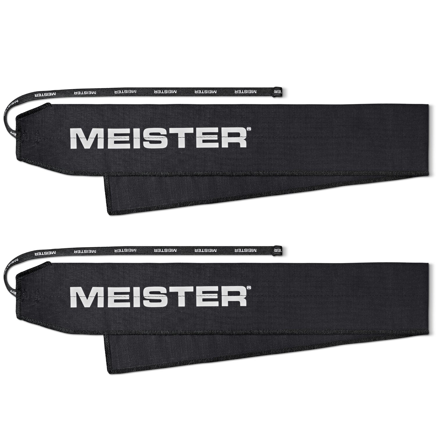Meister LockDown™ Adjustable Non-Stretch Wrist Wraps - Black