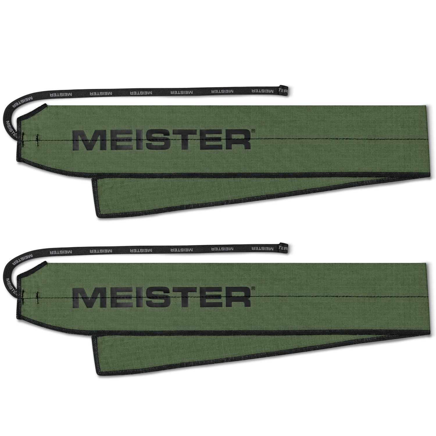 Meister LockDown™ Adjustable Non-Stretch Wrist Wraps - Ranger Green