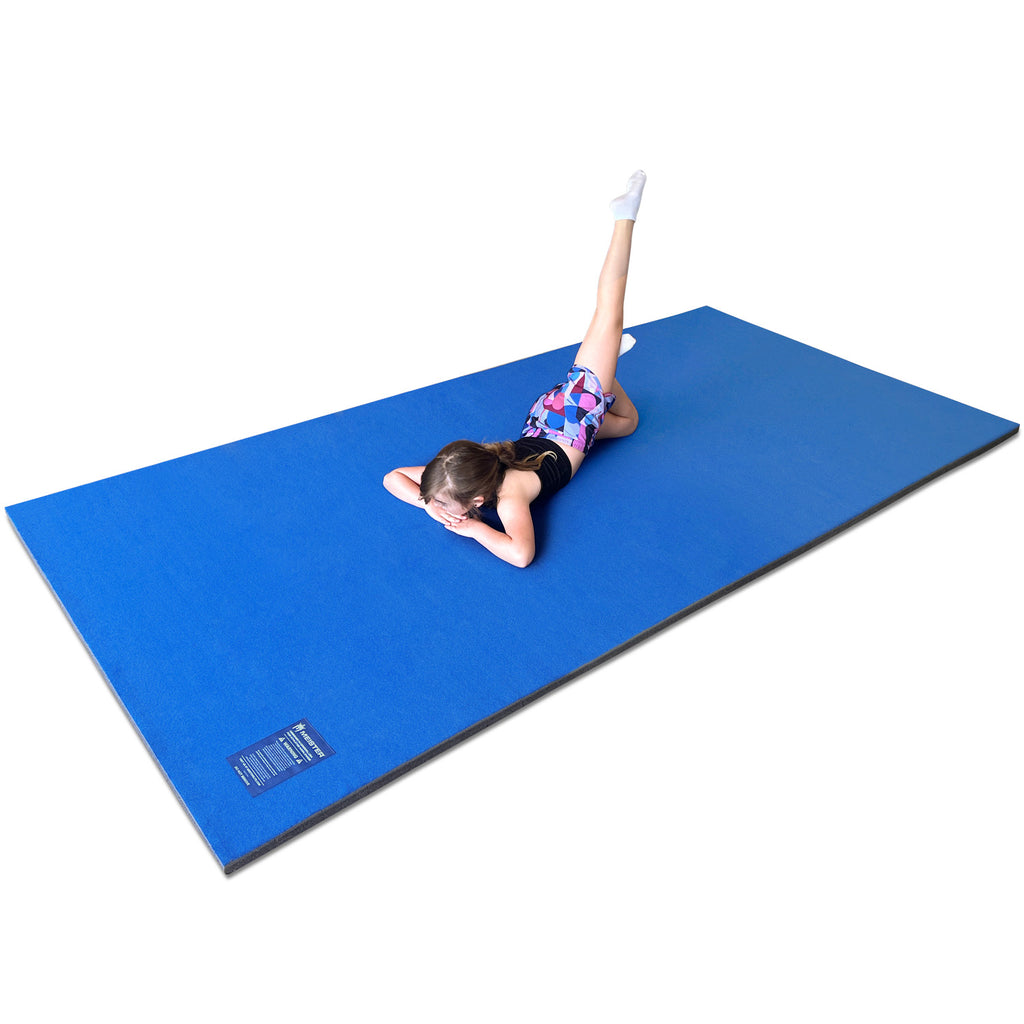 FlexFloor™ Roll-Up Gymnastics/Cheer Carpet Mat - 10ft x 5ft | Meister