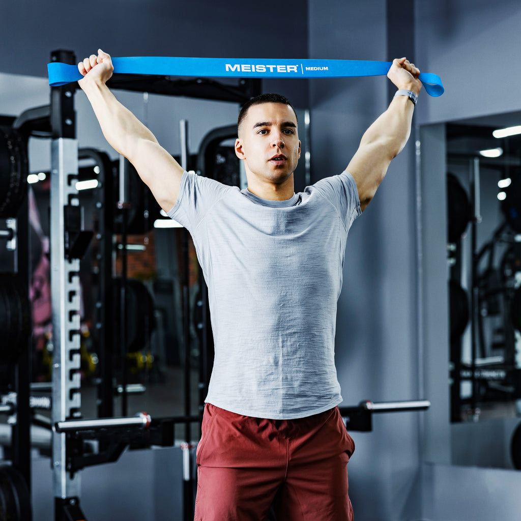 X Band™ Comfort-Width 41" Resistance Bands - Heavy 3 Bands | Meister